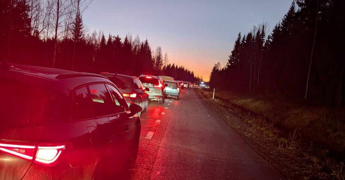 Olycka på E14 i höjd med Töva | SVT Nyheter