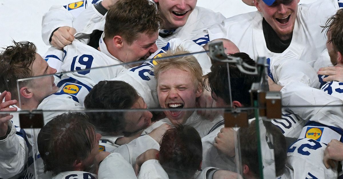 Ishockey: Så lät det när Finland tog VM-guld | SVT Sport