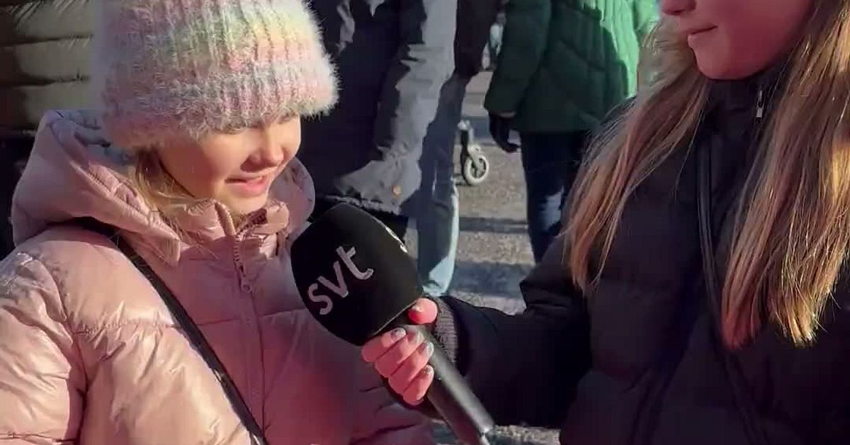 Här testar barn på att vara SVT-programledare | SVT Nyheter
