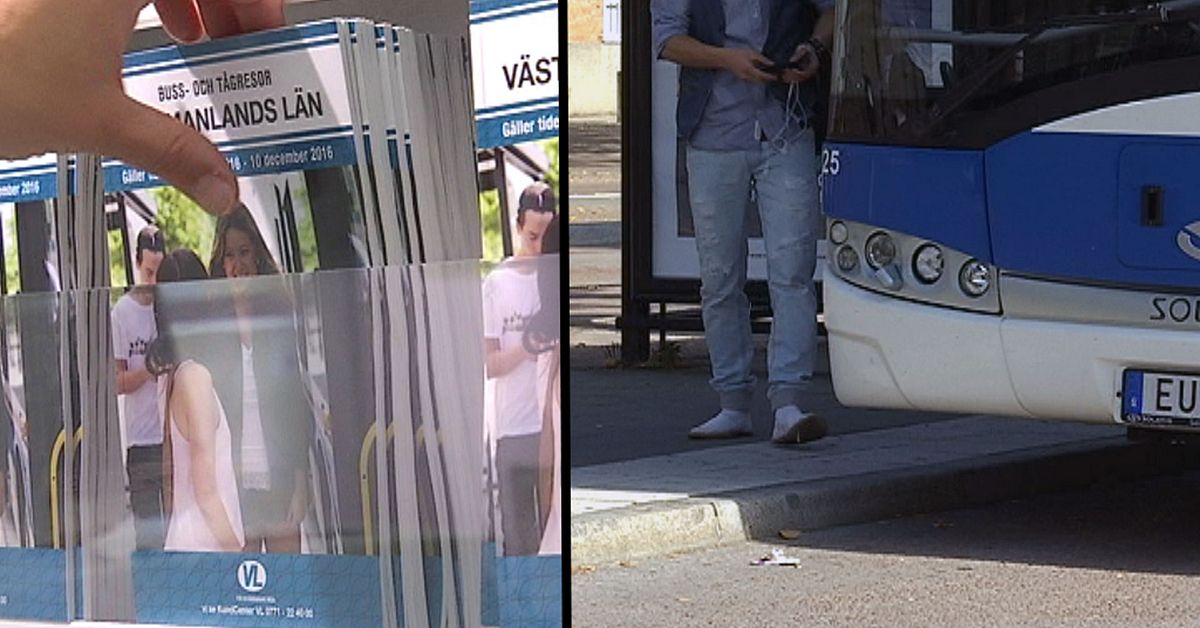 Ris och ros åt ny busstabell | SVT Nyheter