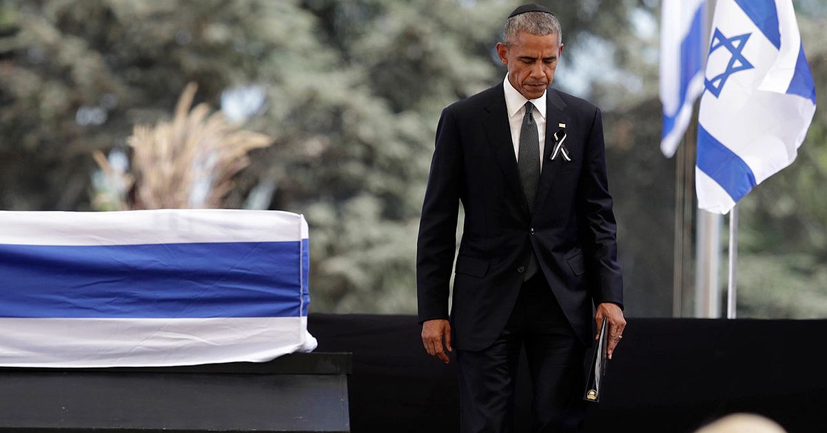Shimon Peres begravs | SVT Nyheter