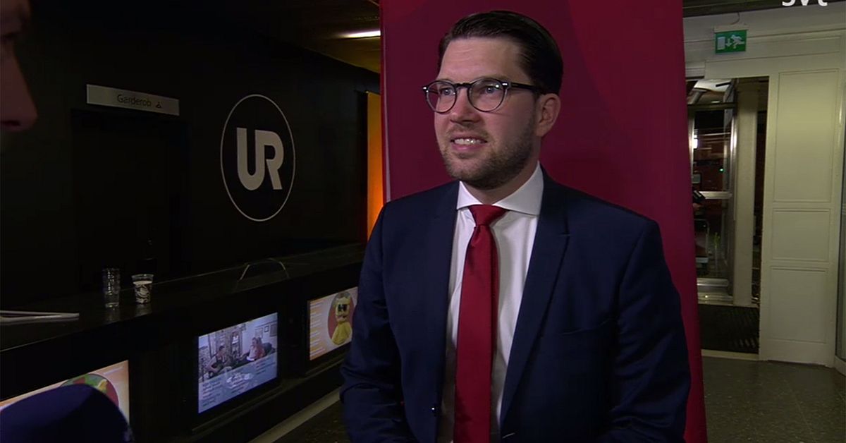 Åkesson om partikollegans nazistskämt: Det ser illa ut | SVT Nyheter