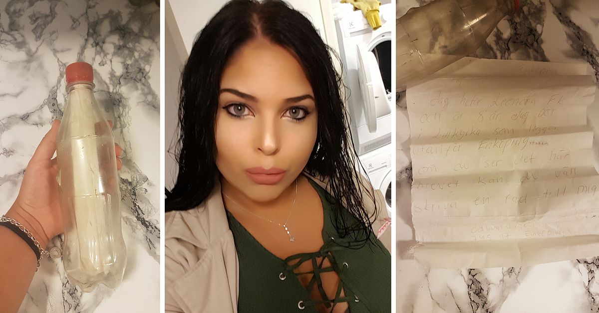 Flaskpost hittad efter 14 år | SVT Nyheter