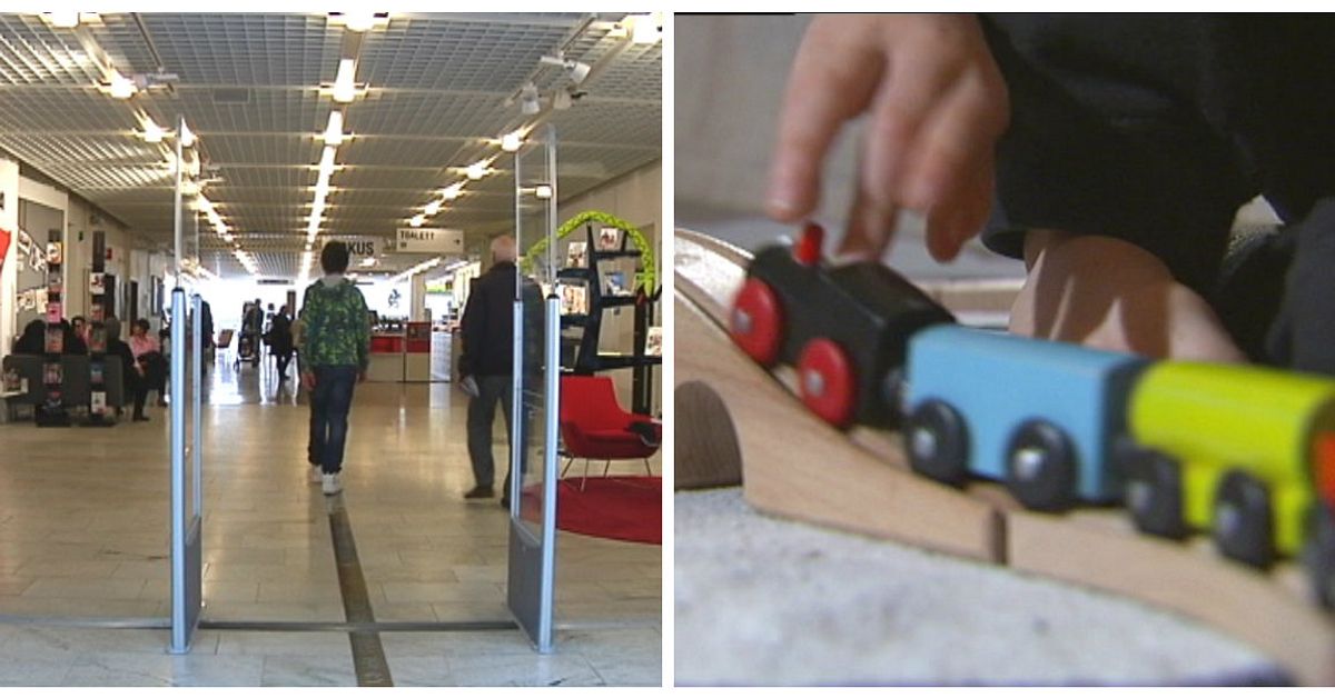 Gamla leksaker får nytt liv på biblioteket | SVT Nyheter