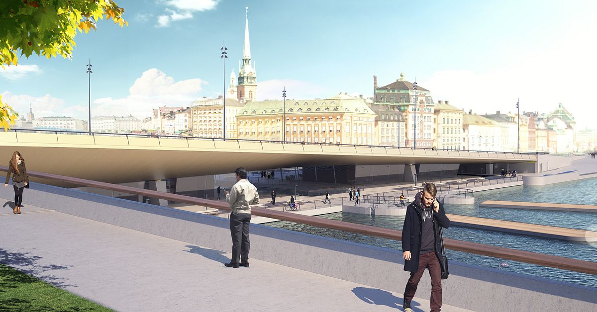 Så blir den nya Slussenbron | SVT Nyheter