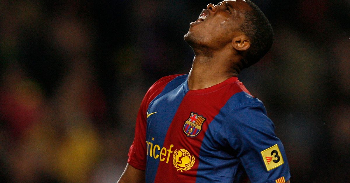 Fotboll: Samuel Eto'o riskerar tio års fängelse | SVT Sport