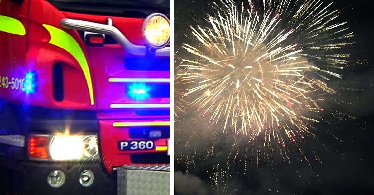 Räddningstjänsten: Avstå raketer till nyår | SVT Nyheter