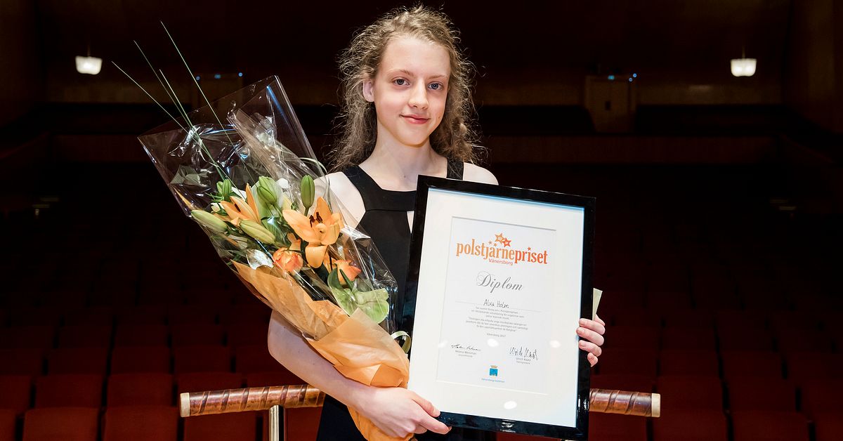 Danska Alva Holm vinner Polstjärnepriset | SVT Nyheter