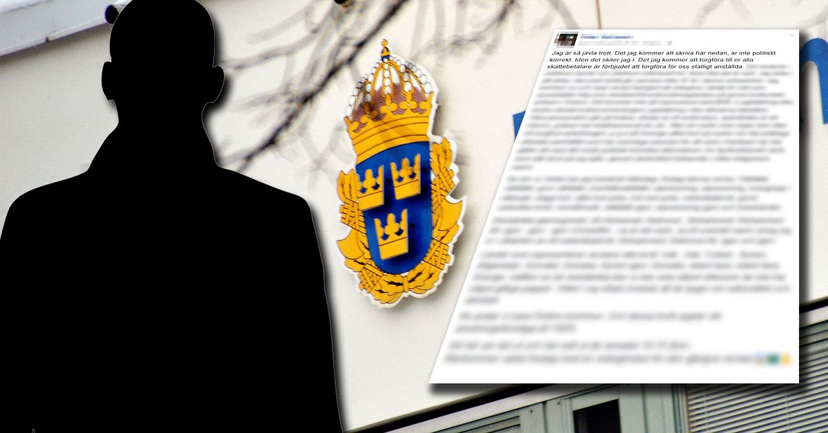Efter Inlägg I Sociala Medier Polisen Misstänks För Hets Mot
