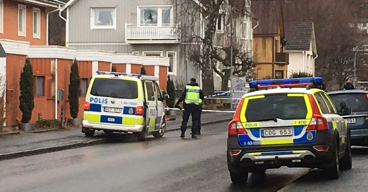 Skottskadade Mannen åtalas För Våld Mot Tjänsteman Svt Nyheter