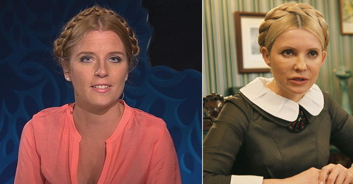 Frändéns kupp: Stöttar Tymosjenko i sändning | SVT Nyheter