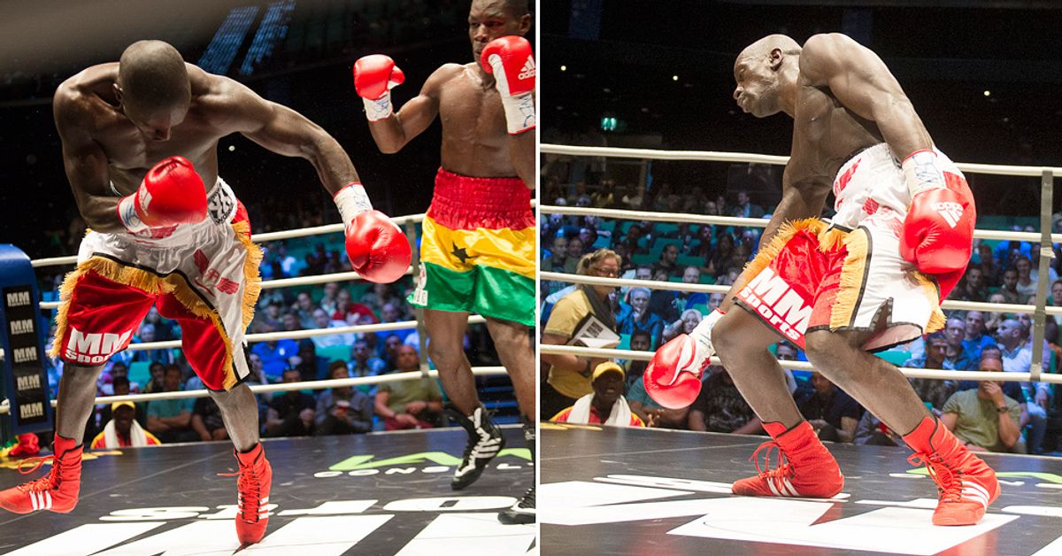 Sport: Bogere utslagen med tung knock | SVT Sport