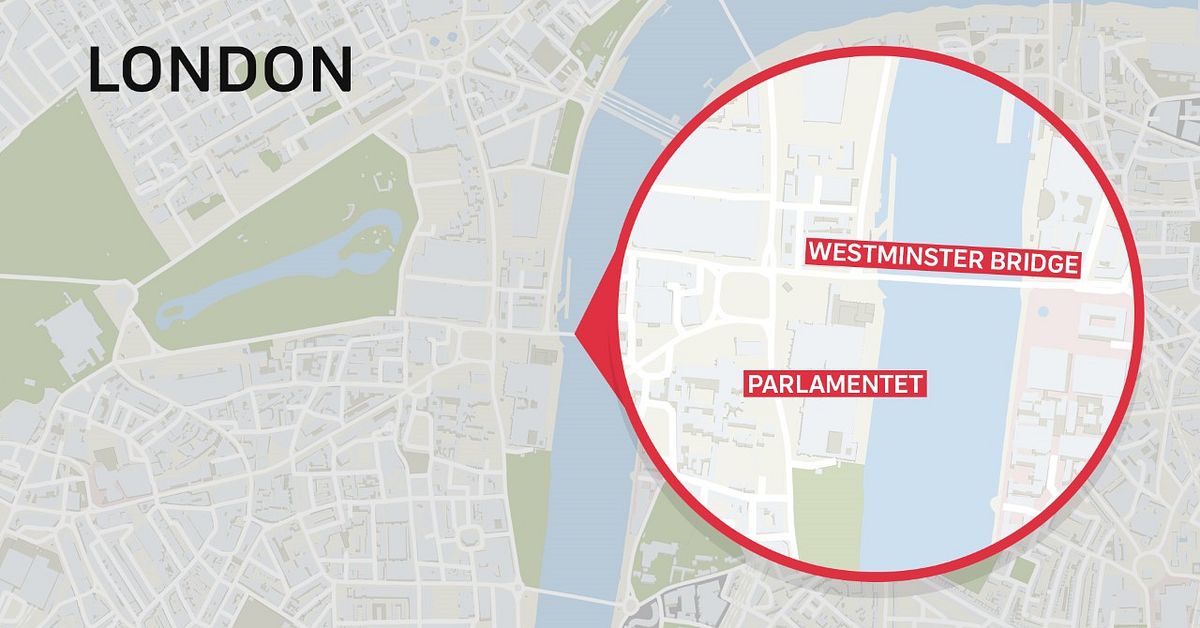 Skjutning utanför brittiska parlamentet | SVT Nyheter
