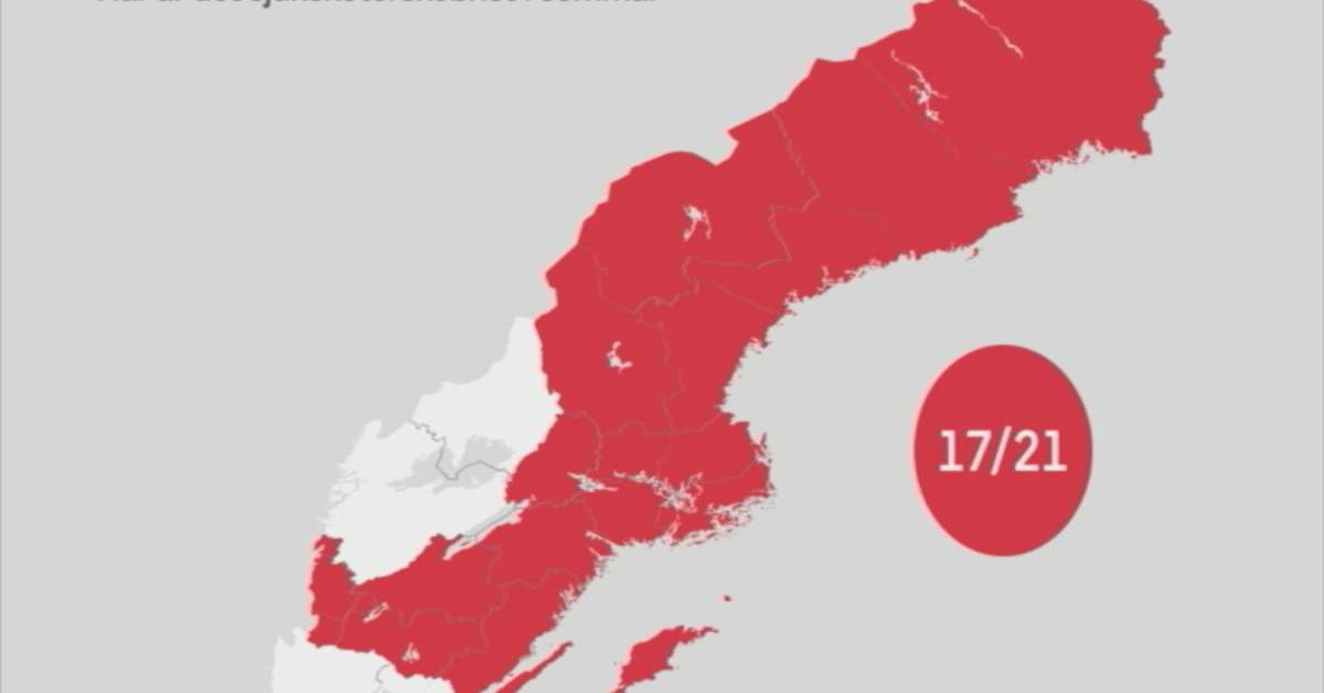 Så hög är ersättningen – landsting för landsting | SVT Nyheter