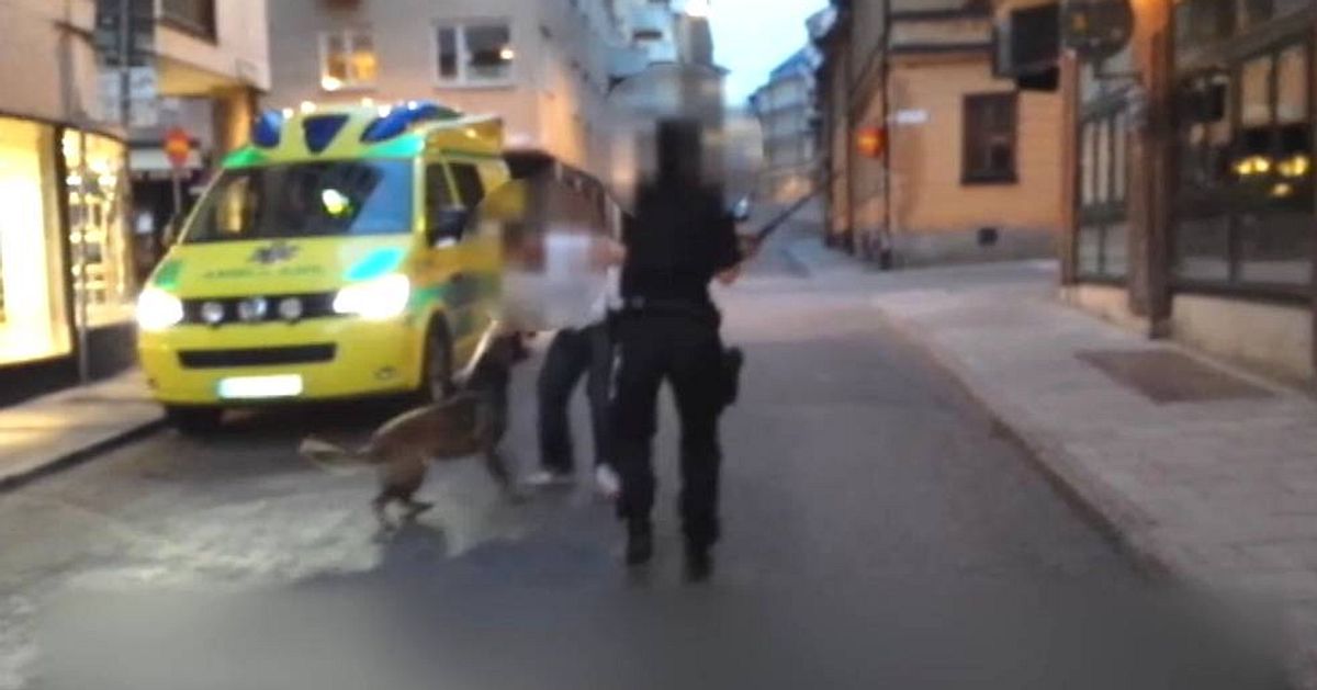 Polis som slog med batong döms för misshandel | SVT Nyheter