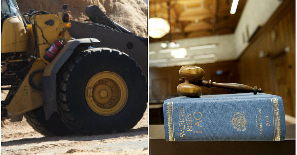 Döms För Att Ha Kört På Man Med Hjullastare Svt Nyheter