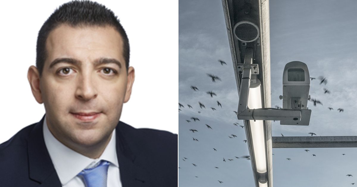 Roger Haddad (L) vill se mer kameraövervakning i Västerås | SVT Nyheter