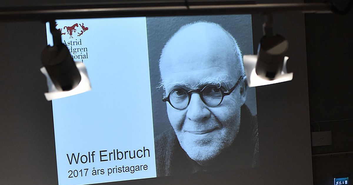 Almapristagaren Wolf Erlbruch i Sverige – ska träffa skolklasser | SVT ...