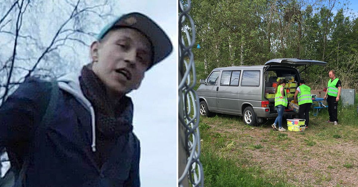 Frivilliga ger inte upp sökandet efter försvunne Patrik | SVT Nyheter
