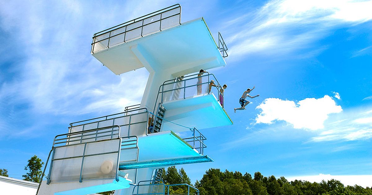 4-åring hoppade från hopptorn | SVT Nyheter