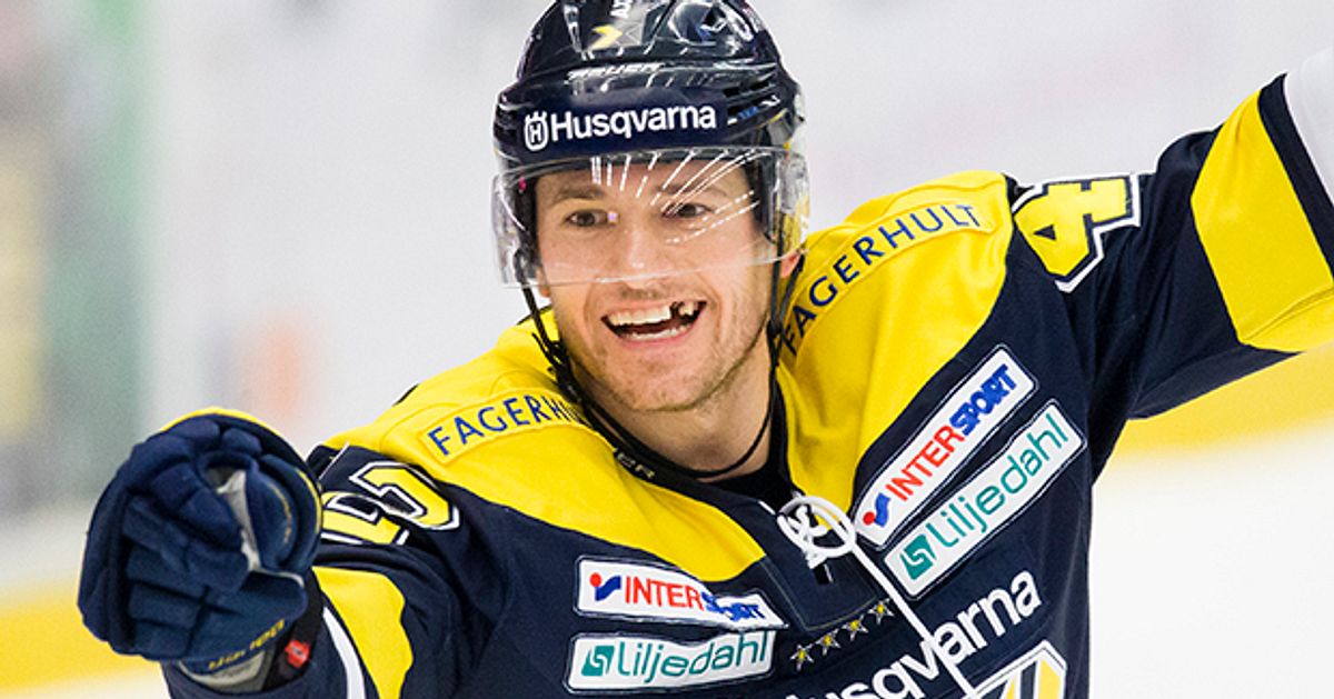 Dylan Reese stannar i HV71 | SVT Nyheter