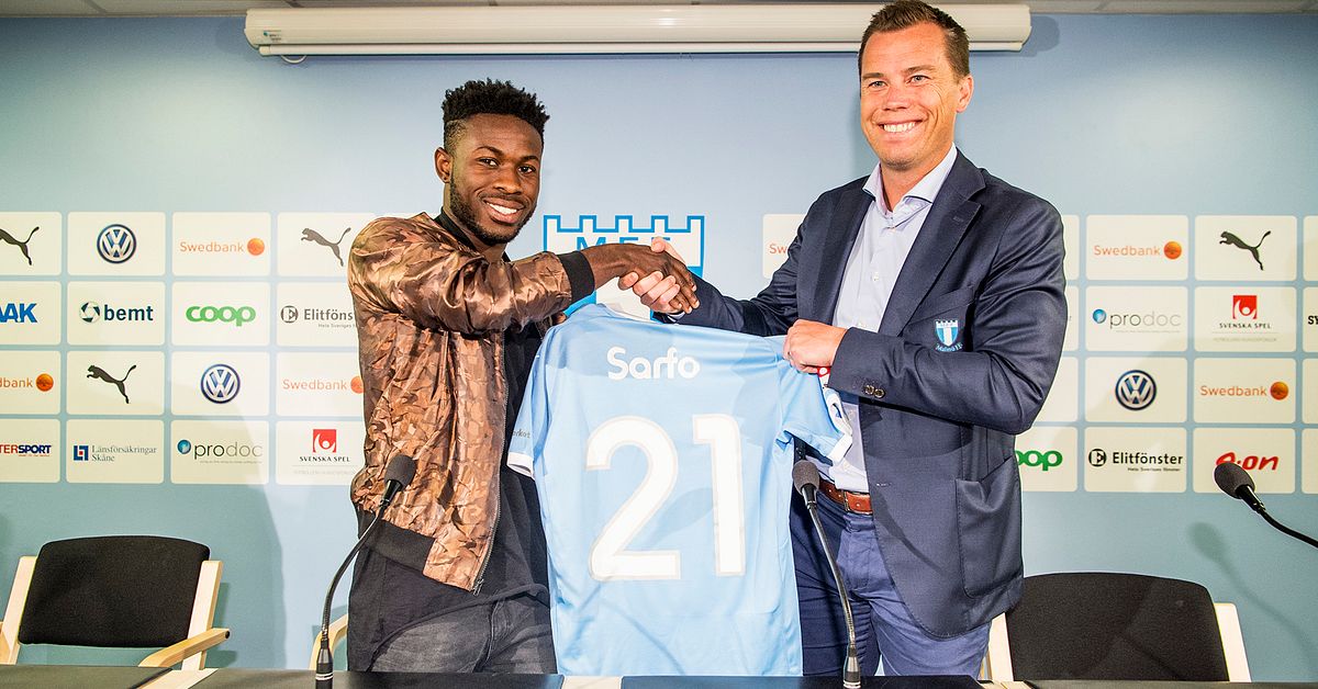 Fotboll: Bekräftat: Kingsley Sarfo presenterad av Malmö | SVT Sport