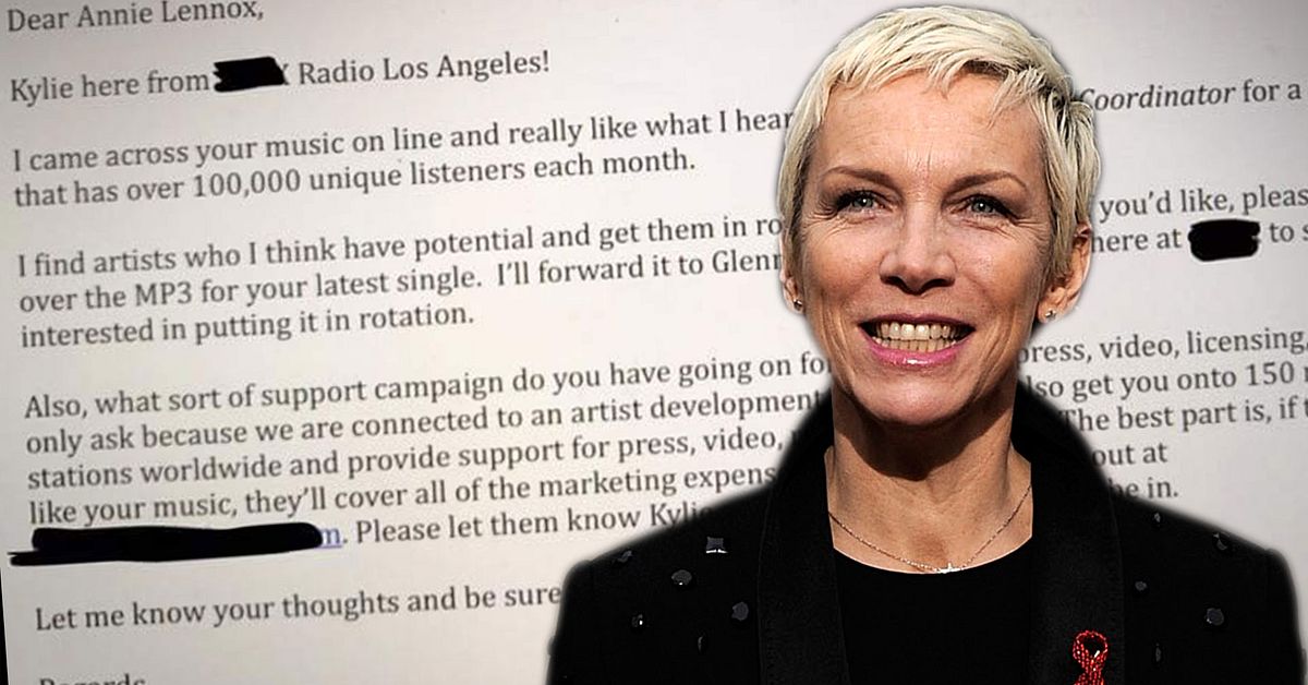 Radiostation skulle hitta ny talang: Var Annie Lennox | SVT Nyheter