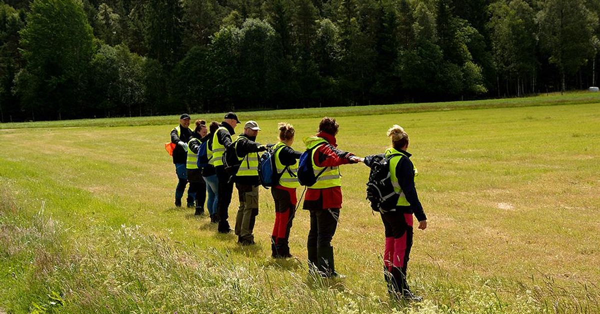 Missing people: ”Vi söker varje helg” | SVT Nyheter