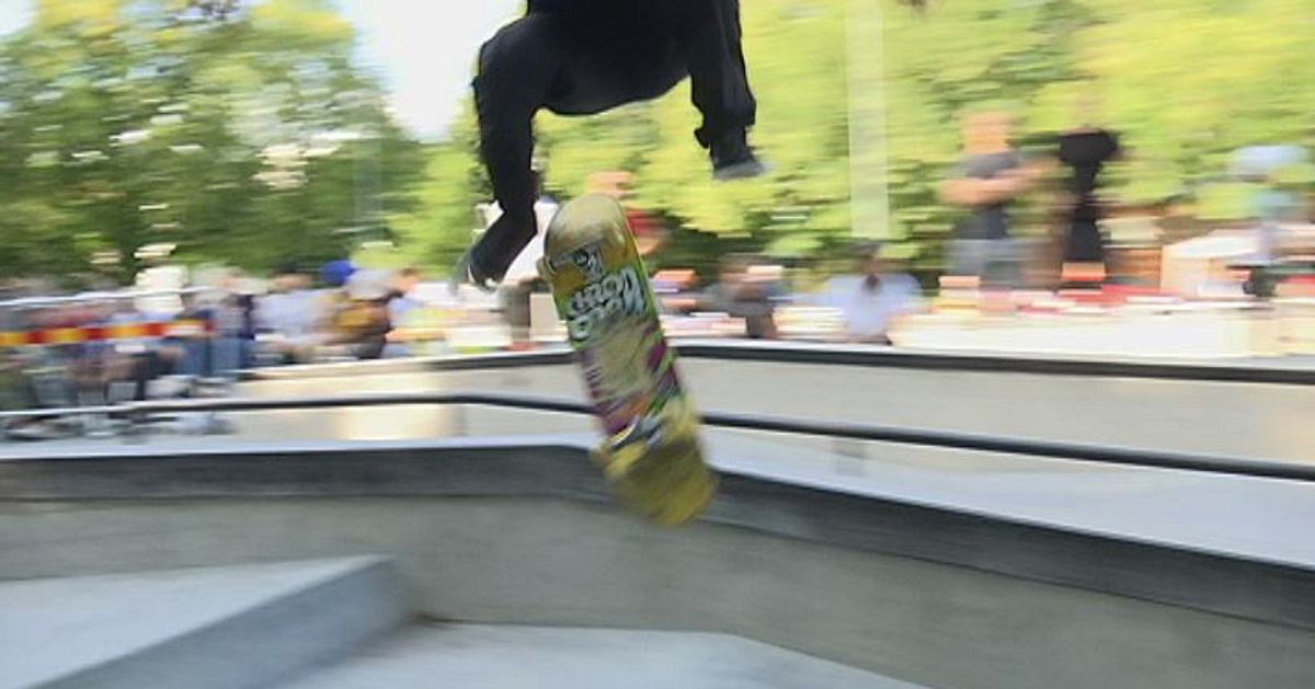 Legendarisk skate-tävling lever igen | SVT Nyheter