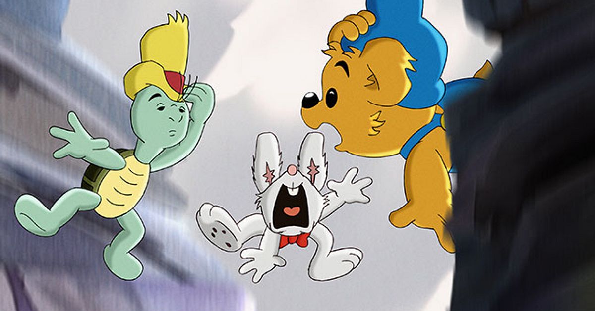 Nu låter Bamse som Peter Haber | SVT Nyheter