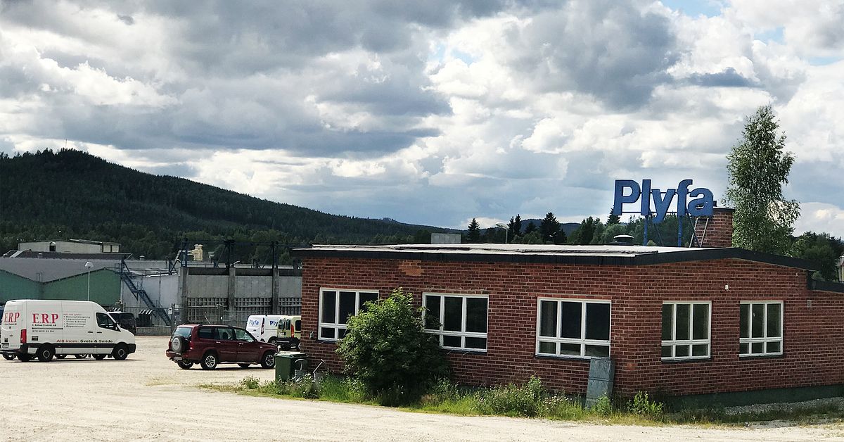 Brandlarm från Plyfa i hassela | SVT Nyheter