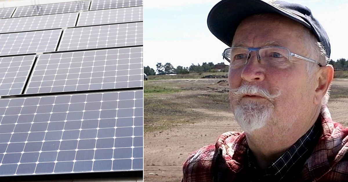 Planerna på Sveriges största solcellspark skrotas | SVT Nyheter