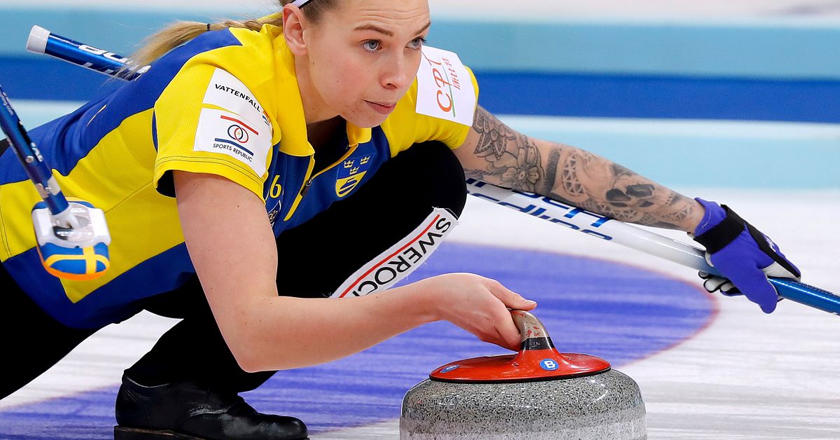 Curling: Sverige vidare som gruppetta i curling-VM | SVT Sport