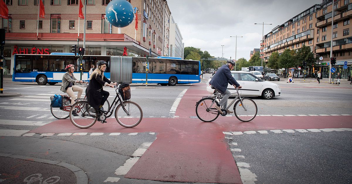 Efter terrordådet på Manhattan: Cykelbanor i Stockholm saknar skydd ...