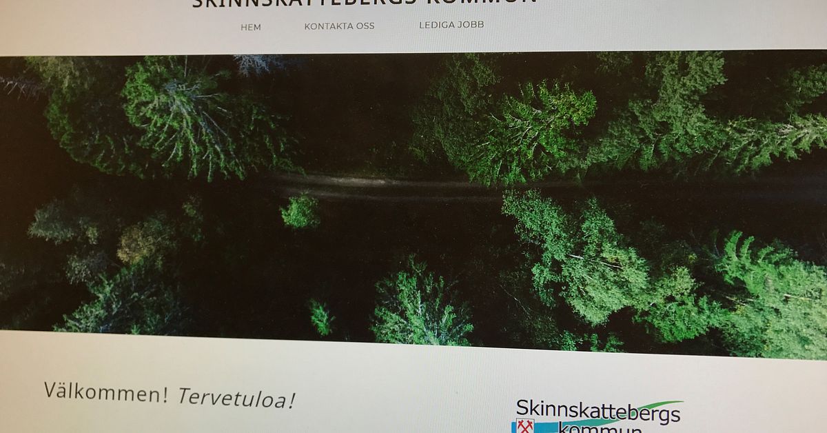 Skinnskattebergs hemsida ligger fortfarande nere | SVT Nyheter