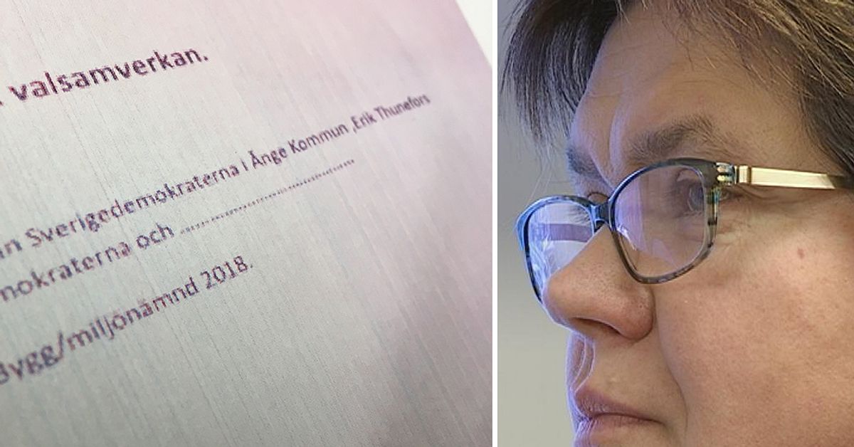 Politisk Strid Blossar Upp I Ånge Svt Nyheter