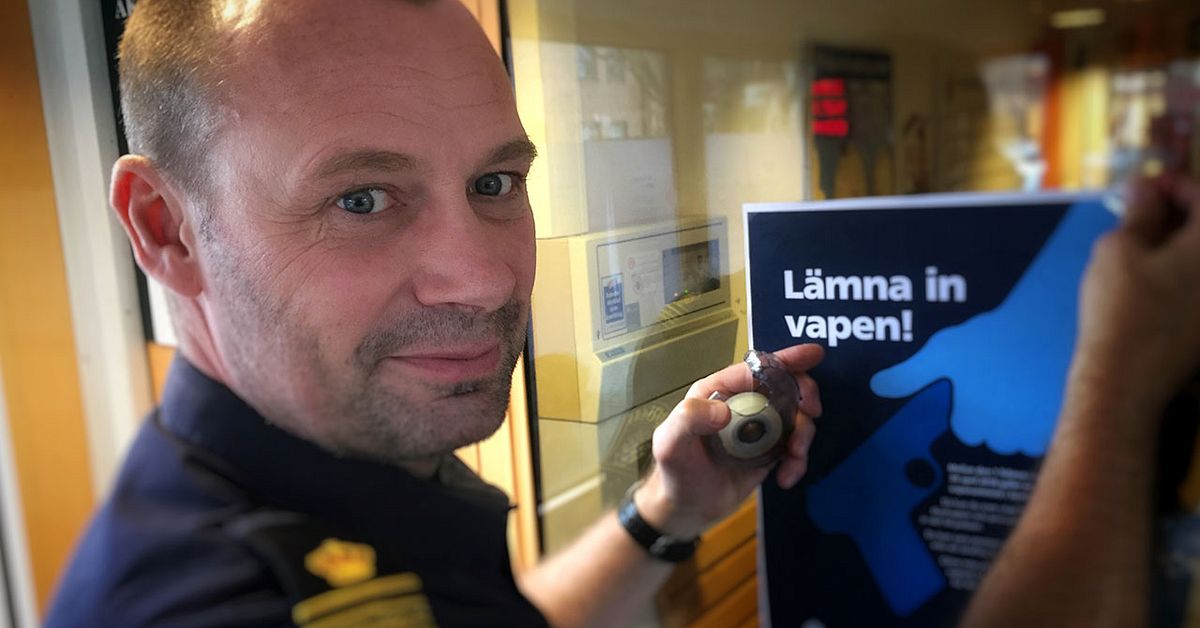Polisen gör nytt försök med vapenamnesti | SVT Nyheter