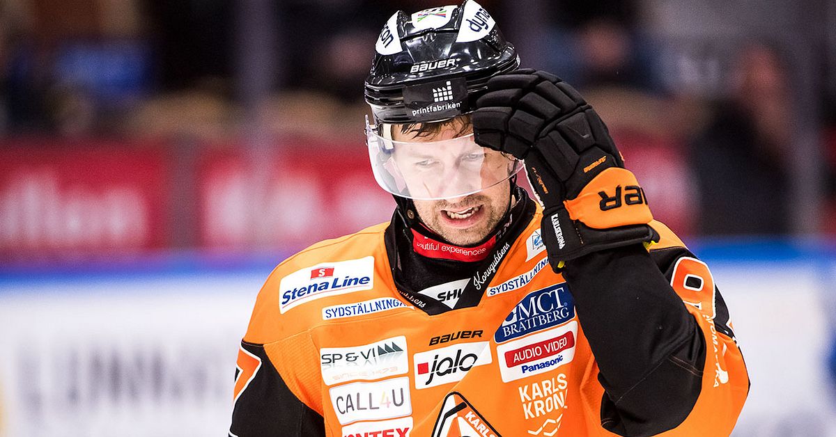 Per Ledin bryter kontraktet med Karlskrona HK | SVT Nyheter