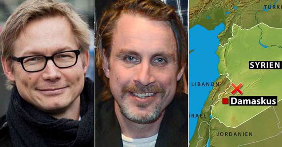 Svenska journalisterna släppta i Syrien | SVT Nyheter