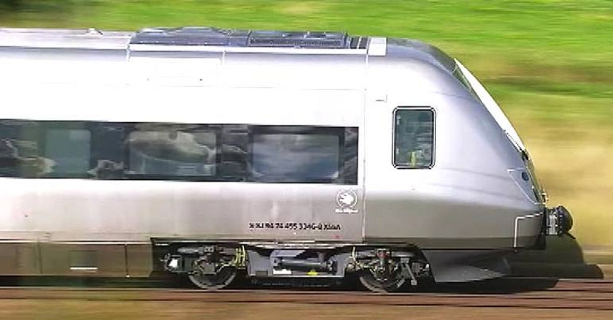 Premiärtur för SJ 3000 | SVT Nyheter