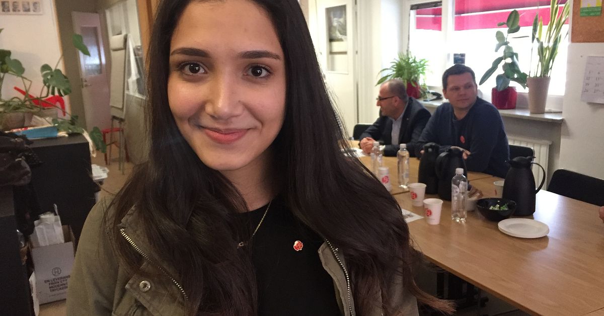 ”Jag bryr mig om skolan” – 20-åriga Alice Bitar ny S-kandidat | SVT Nyheter