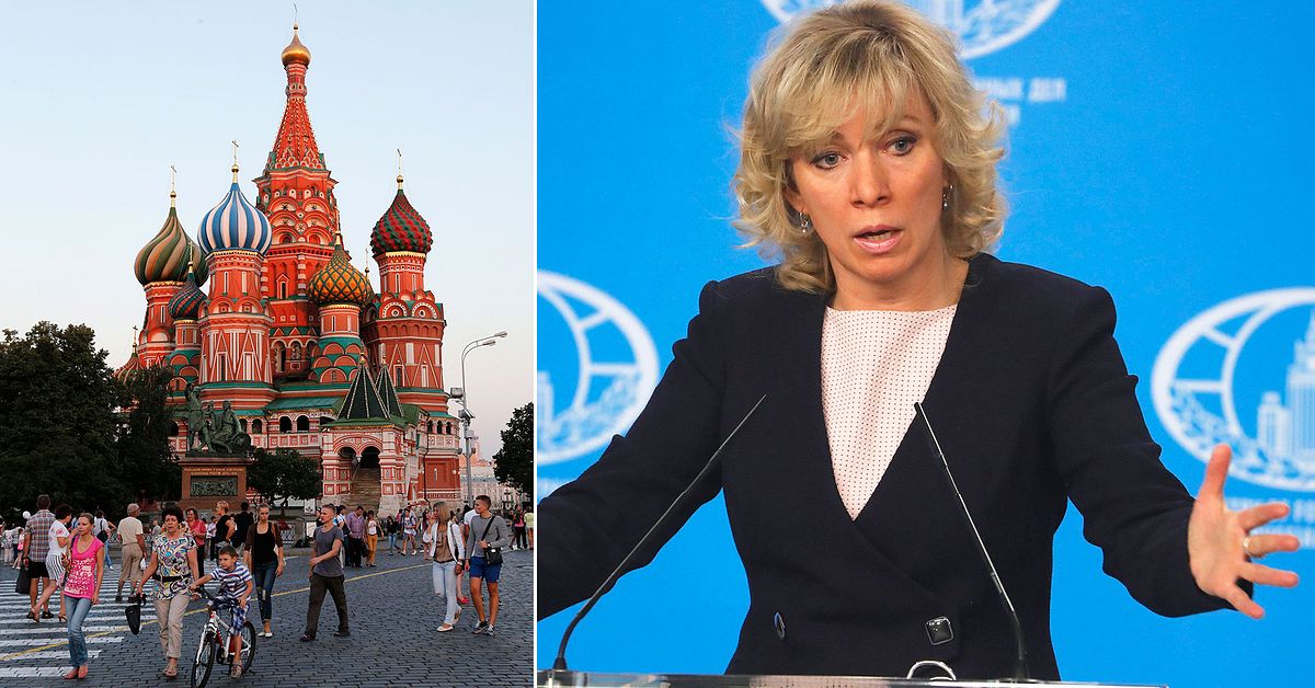 Ryska UD ryter till om utvisningarna: ”Det är absurt” | SVT Nyheter