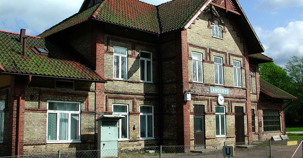 Regeringen skyddar Landeryds station | SVT Nyheter