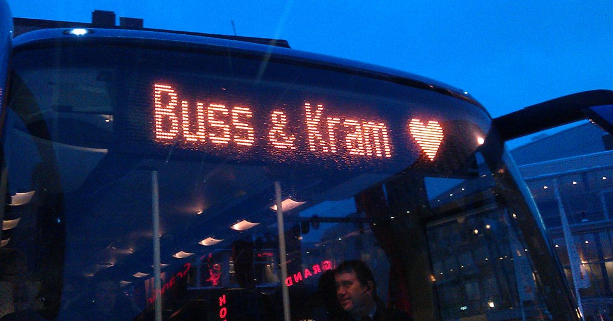 Chauffören med humor | SVT Nyheter