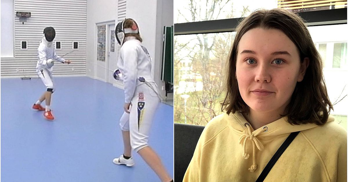 Natalie fäktade till sig ett SM-guld | SVT Nyheter