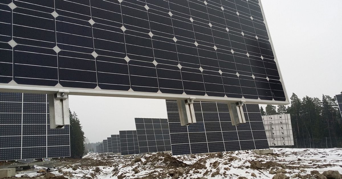 Här invigs Nordens största solcellspark – i Västerås | SVT Nyheter