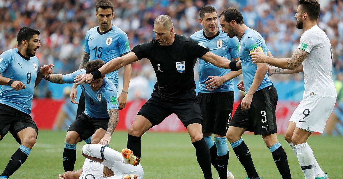 Fotboll: Så var Uruguay–Frankrike – minut för minut | SVT Sport