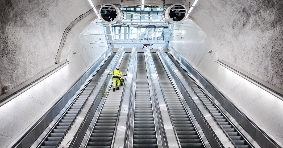 20 000 felanmälningar på kollektivtrafikens rulltrappor | SVT Nyheter