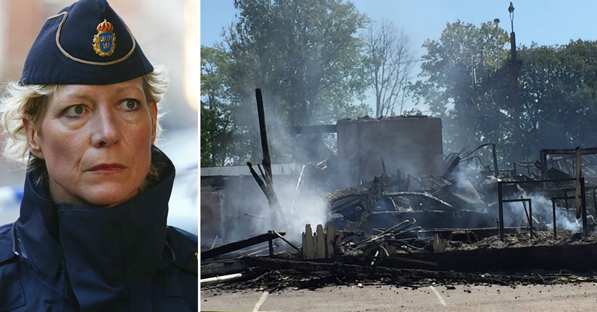 Polischefen: Risk att pyromaner triggas | SVT Nyheter