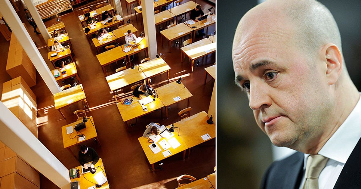 Regeringen backar: Sänker inte studiebidraget | SVT Nyheter